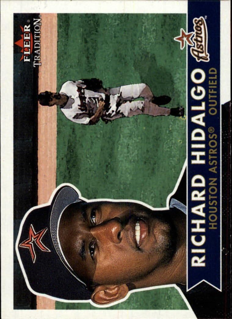 Amazon.com: 2001 Fleer Tradition Baseball Card #222 Richard Hidalgo ...