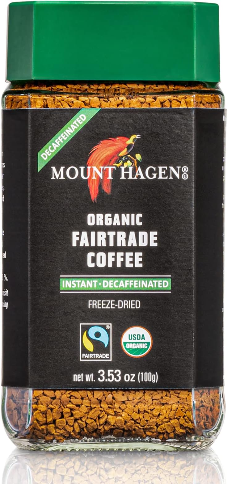 Amazon.com : Mount Hagen 3.53oz Organic Freeze Dried Instant Decaf ...