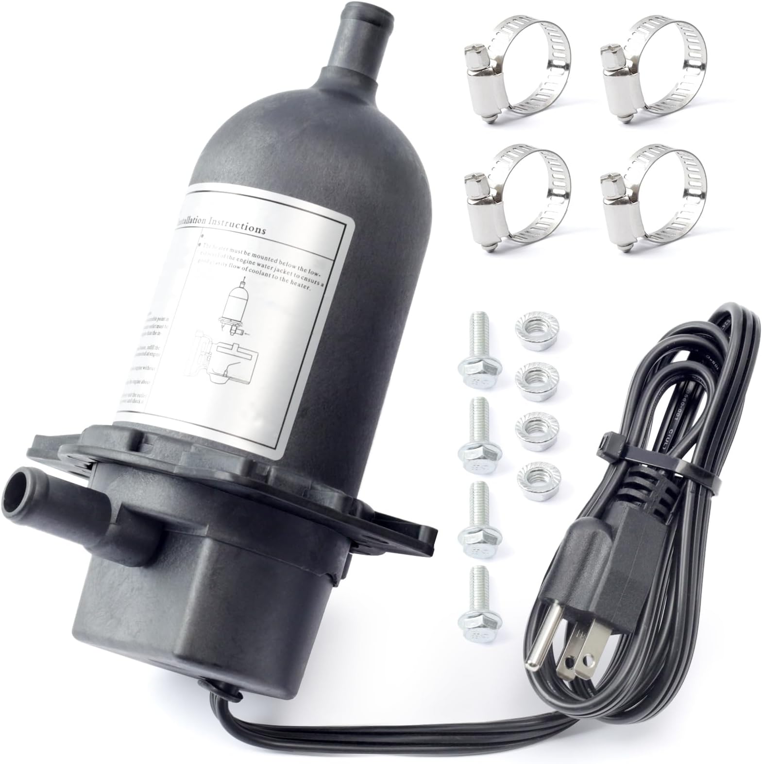 Amazon.com: Mhrxusd TPS151GT10-000 Engine Block Heater with Plug ...