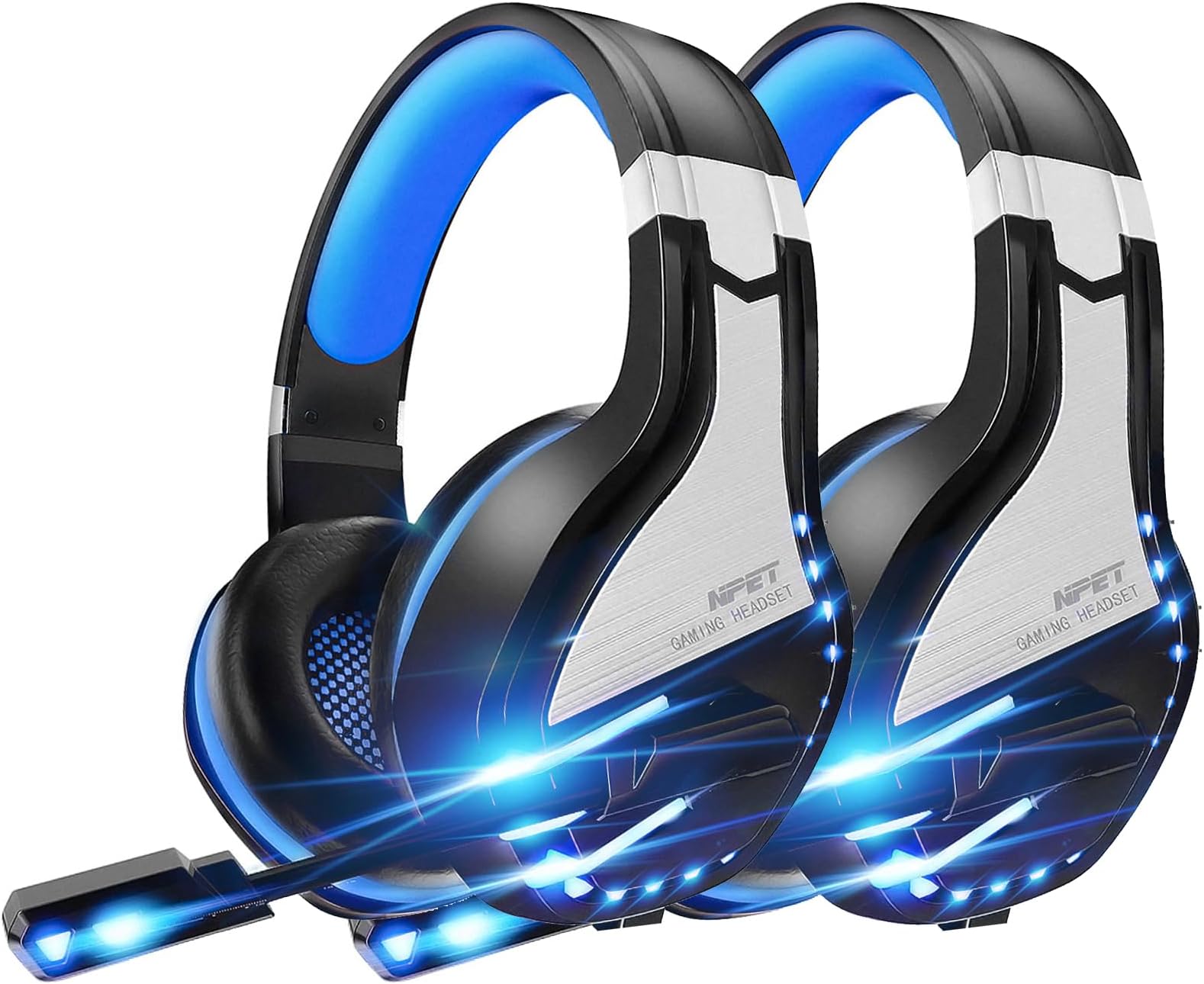 Amazon.com: PS4 Gaming Headset for Xbox One,PC Headset with Microphone ...