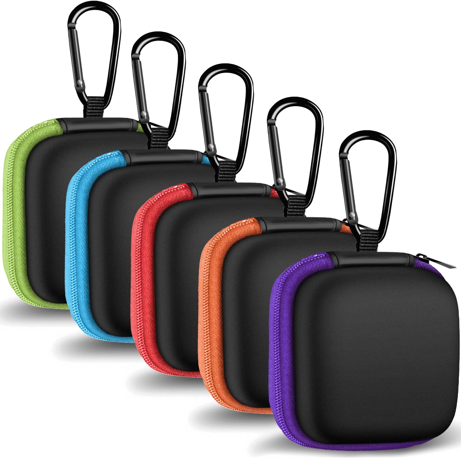 Amazon.com: RISETECH Earbud Case Wired Earphone Case Holder EVA ...