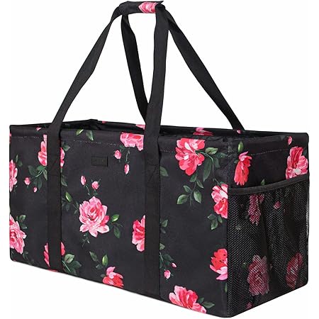 Amazon.com: Household Essentials Canvas Utility Tote with Handles ...