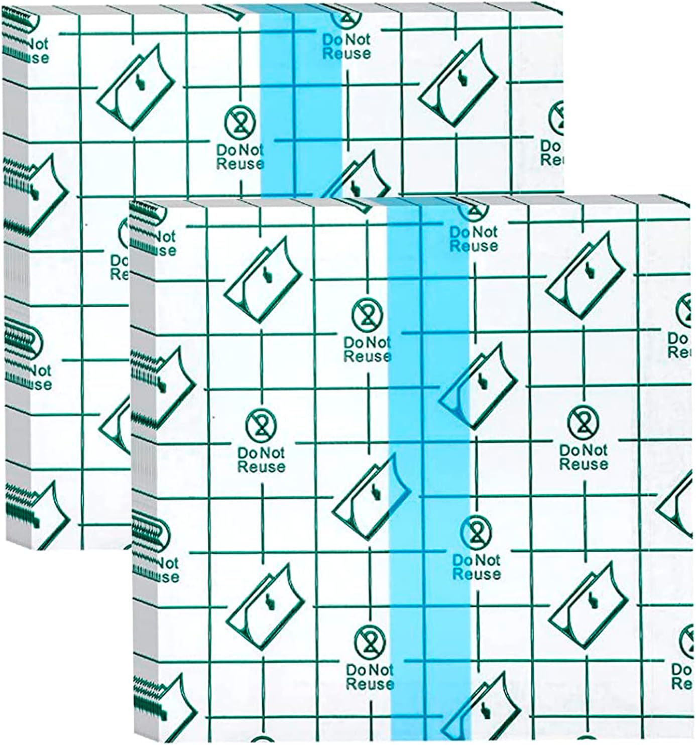 Amazon.com: 100 Pieces Transparent Stretch Adhesive Bandage Waterproof ...