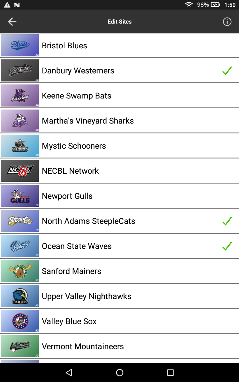 NECBL Network - App on Amazon Appstore
