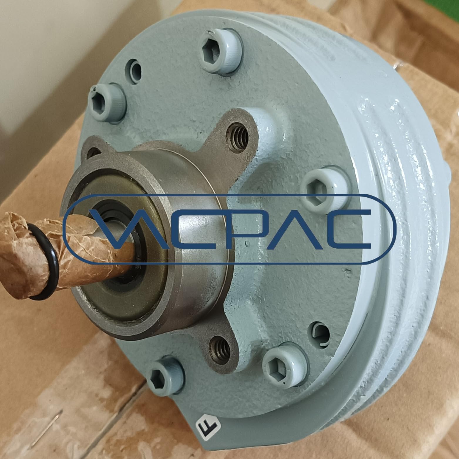 VAC PAC Reversible Direct-Drive Multi-Vane Select™ Series Air Motor 1hp ...