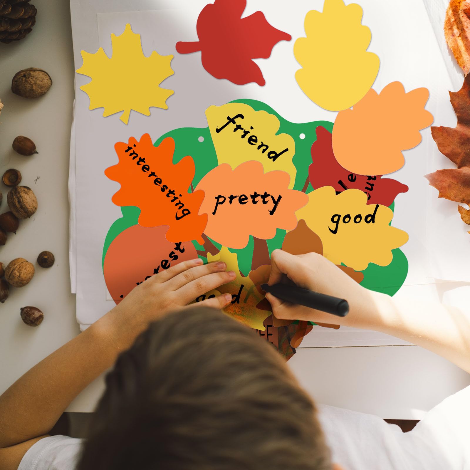 Thanksgiving Crafts 16 Sets Tree Of Thanks Craft Kit – Fall ...