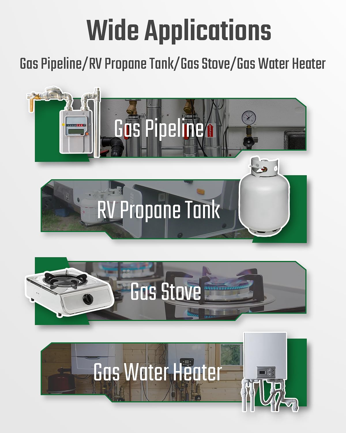 Snapklik.com : Natural Gas Detector, TopTes PT299 Gas Leak Detector