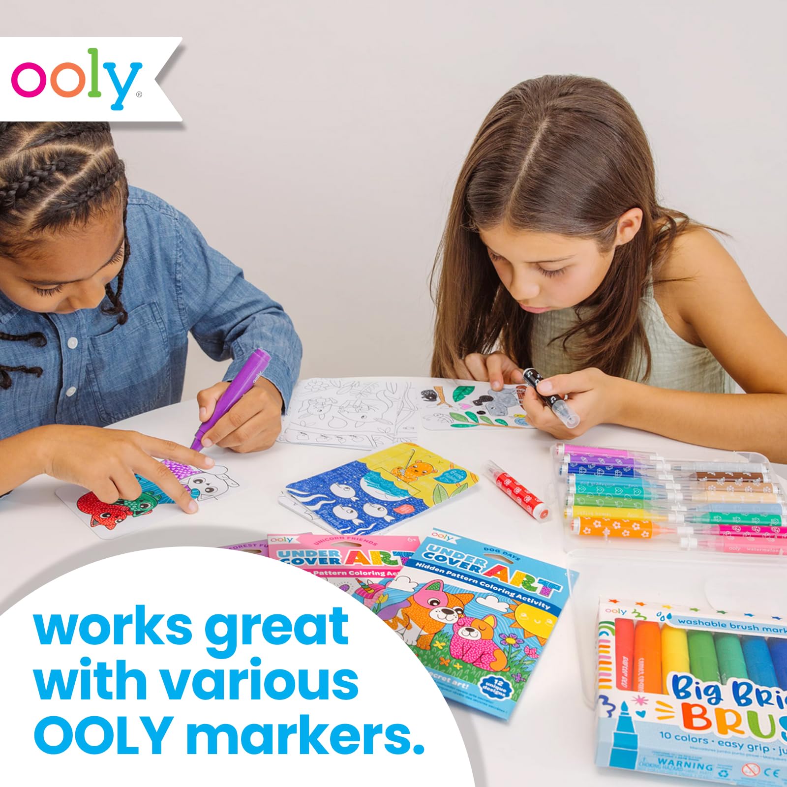 Snapklik.com : Ooly Undercover Art Hidden Pattern Coloring Activity Art ...