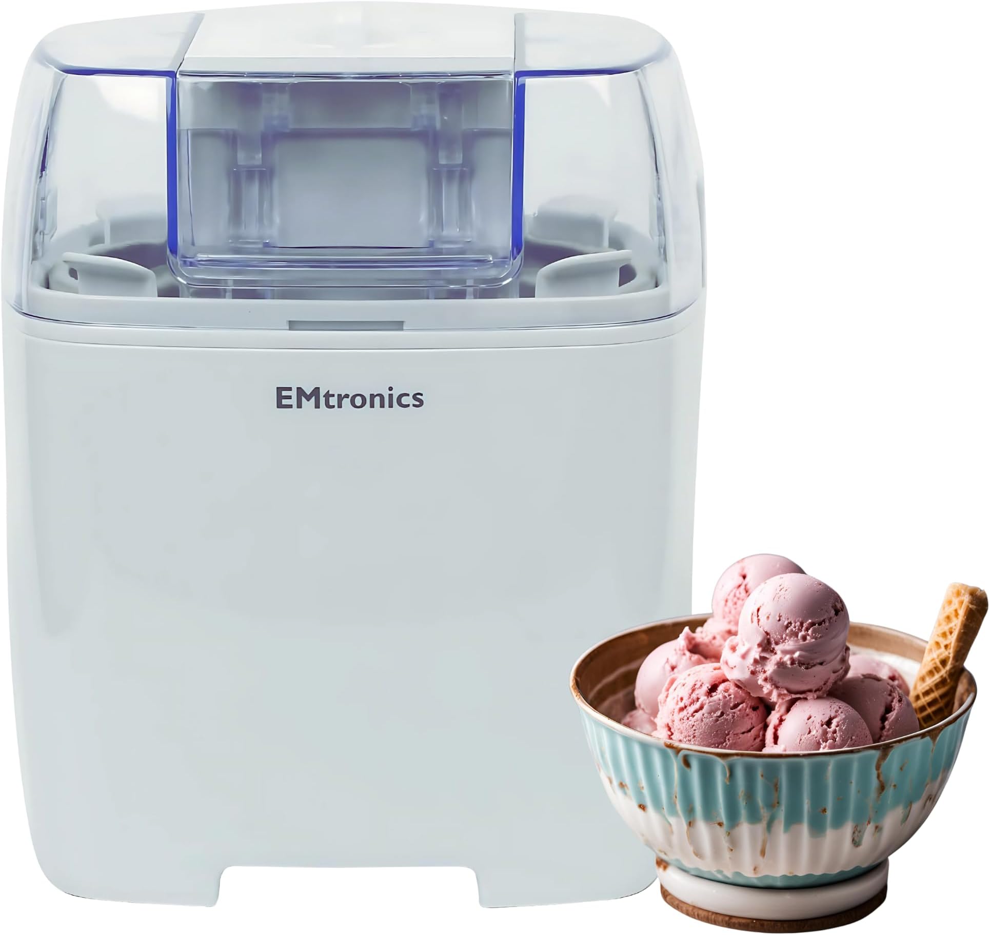 Duronic Ice Cream Maker Machine IM540 Homemade Gelato, Sorbet, Frozen ...
