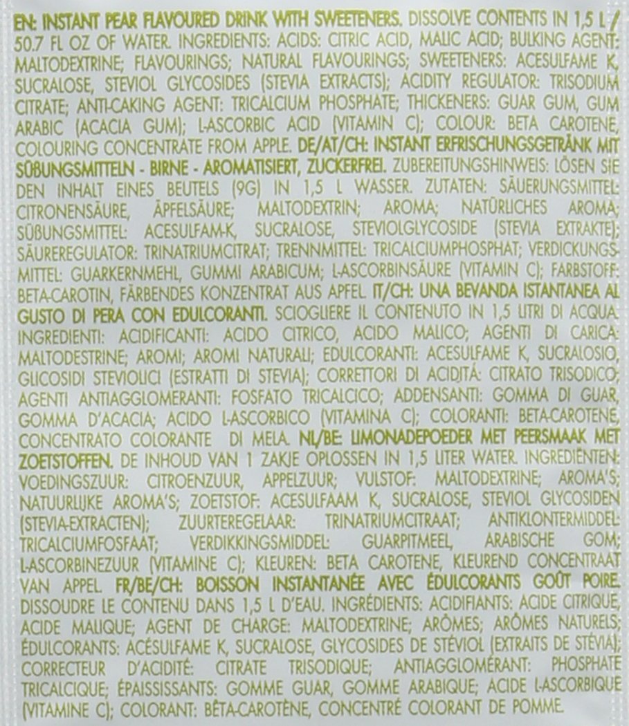 Bolero Essential Hydration Sugar Free Fruit Drink Pear 12 Sachets ...