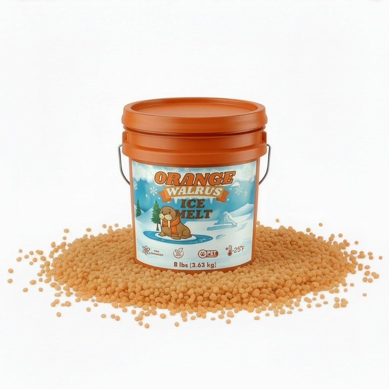 Amazon.com : Home and Country USA Orange Walrus Calcium Magnesium ...