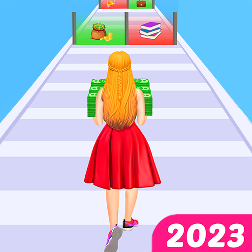 Money Race 3D Game: Girl Runner Money Run Rich Simulator - Millionaire ...