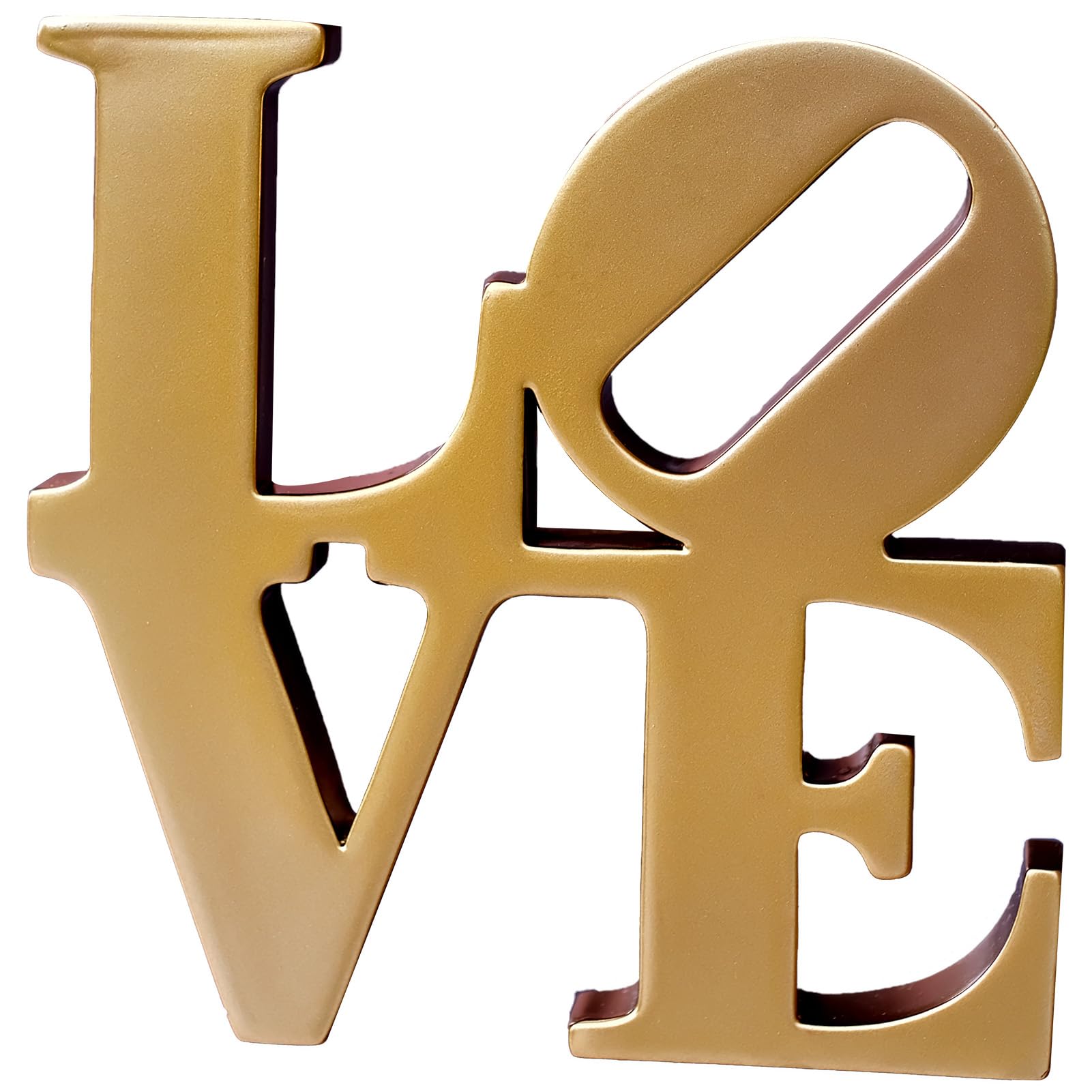 Amazon.com: GLOBOTECH Valentines Day Gift Love Word Art Resin Décor ...