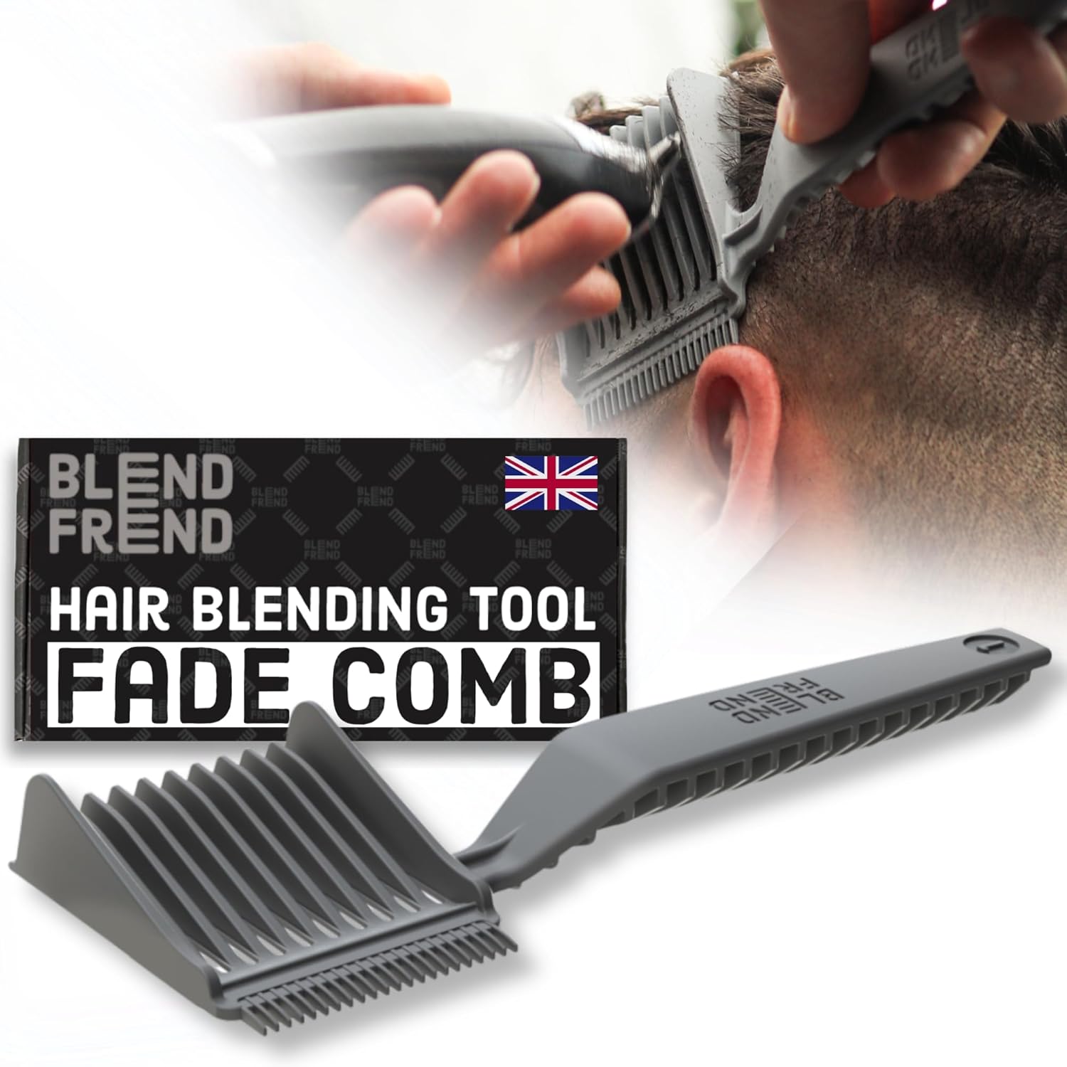 Amazon.com : Blend Frend Original Hair Clipper Comb Left Handed – Grade ...