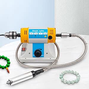 Multi-Function 110V Bench Buffer Polisher Machine Adjustable Variable ...