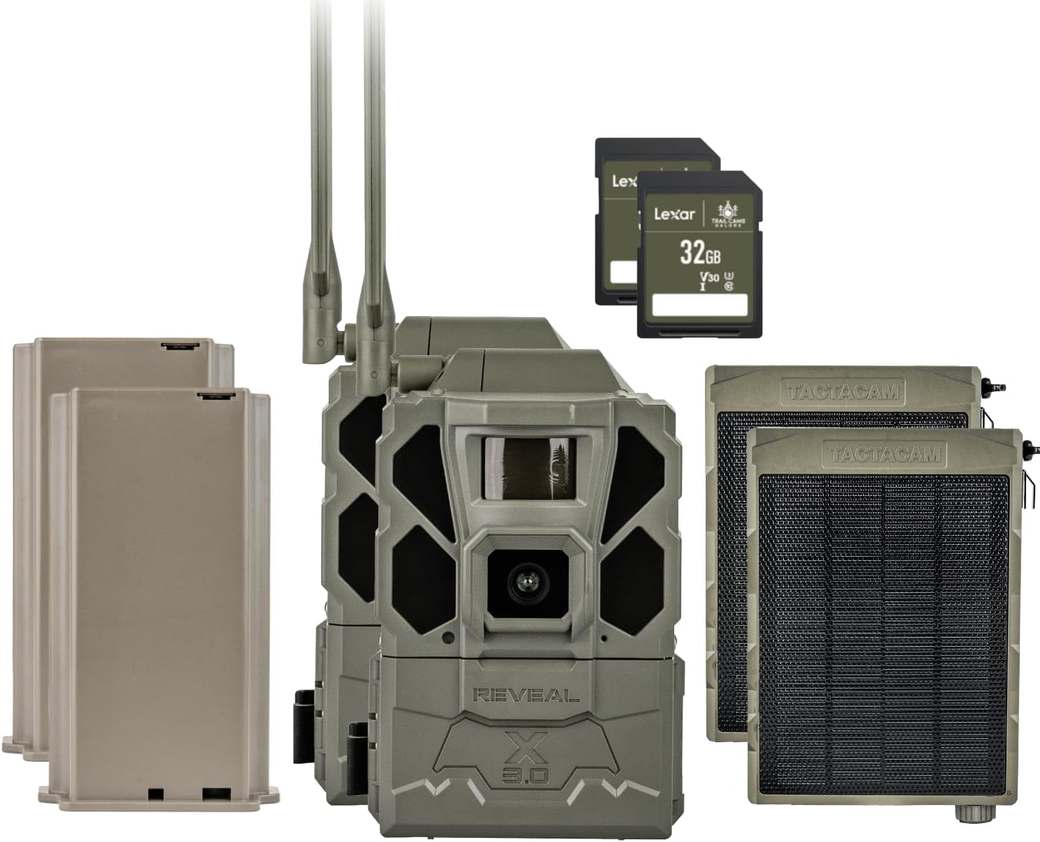 Amazon.com: TACTACAM Reveal X Gen 3.0 Cellular Trail Camera - Multi ...