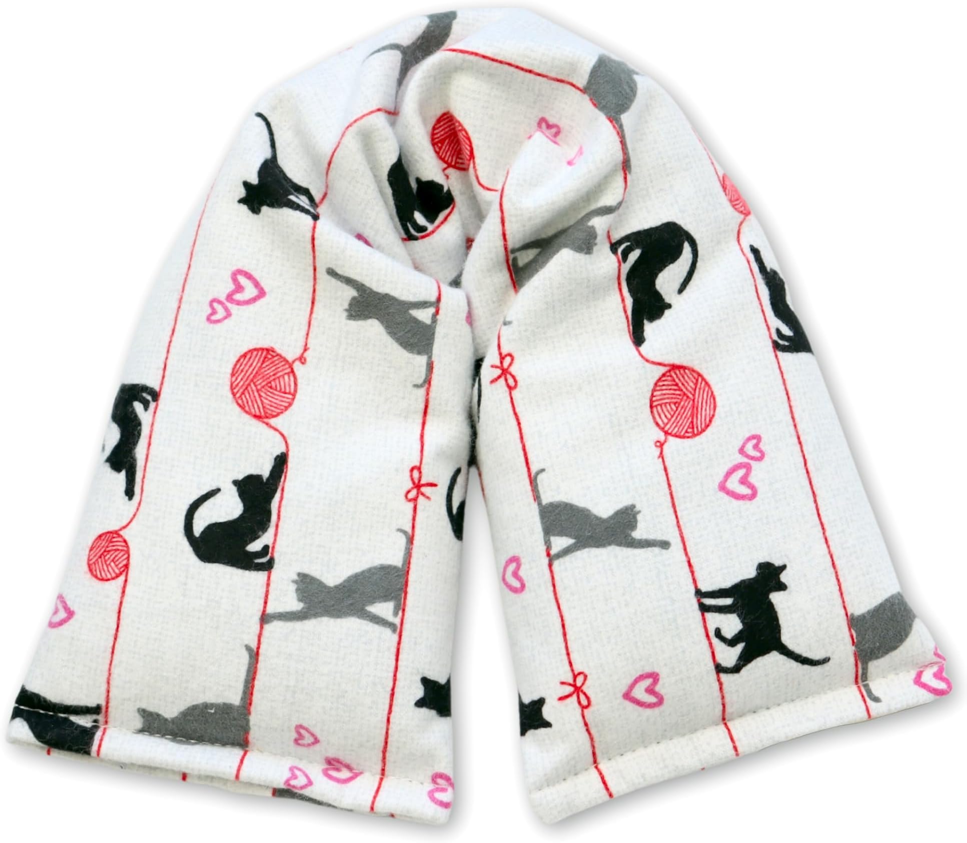 Amazon.com: 20"x5" Double-Layered Cotton Microwave Heating Pad for Pain ...