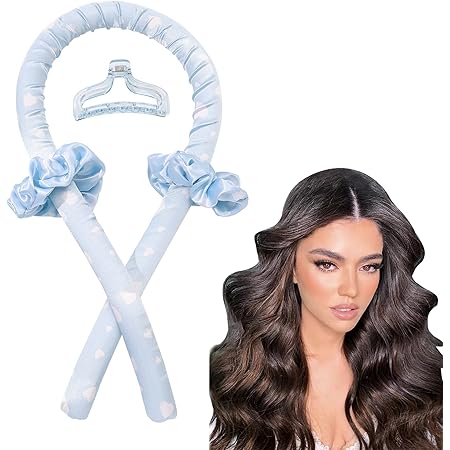 Amazon.com : CORATED Heatless Curling Rod Headband, Heatless Curler No ...