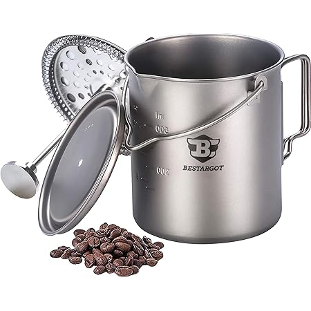 Amazon.com: nCamp Camping Coffee Mug Cup Set, Stainless Steel ...