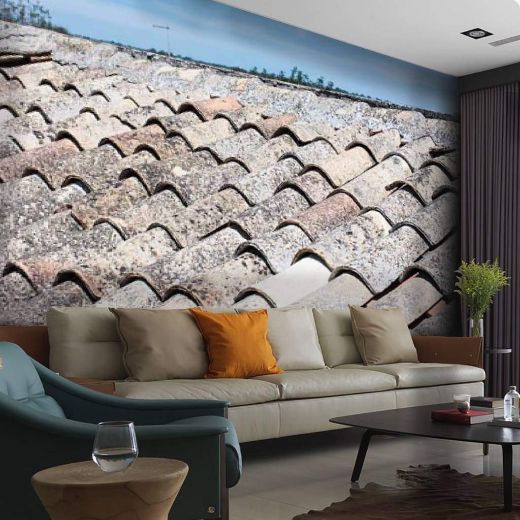 Azulejos De Papel Tapiz Para El Techo Yimesoy Papel Tapiz De Techo 3D