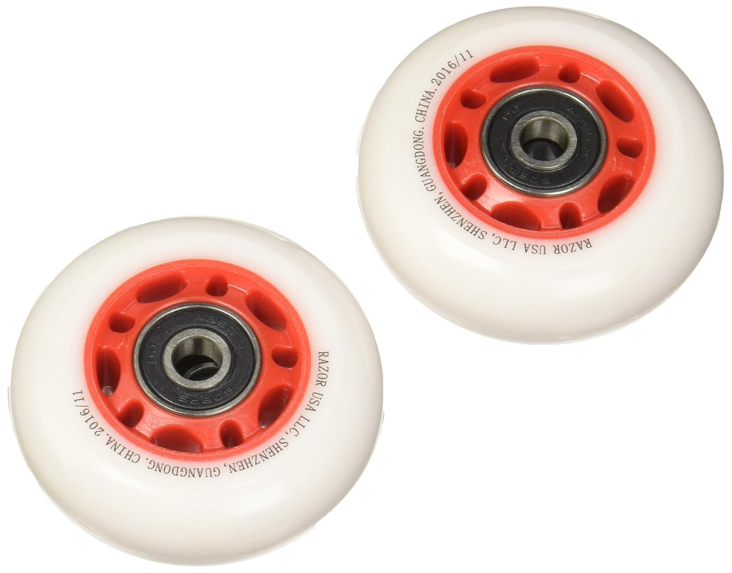 Razor PowerWing FlashRider 360 Replacement Rear Wheels, Red : Amazon.in ...