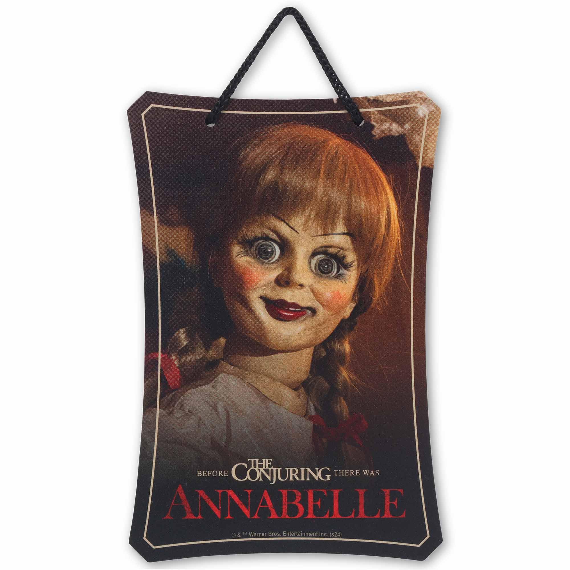 Amazon.com: Annabelle Movie Poster Hanging Metal Sign - Creepy ...