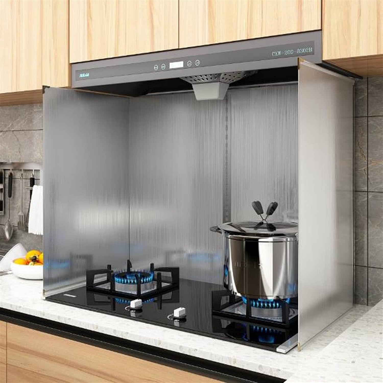 Plaque Anti-projections Cuisine Pliable Gardez Les éclaboussures Pour ...