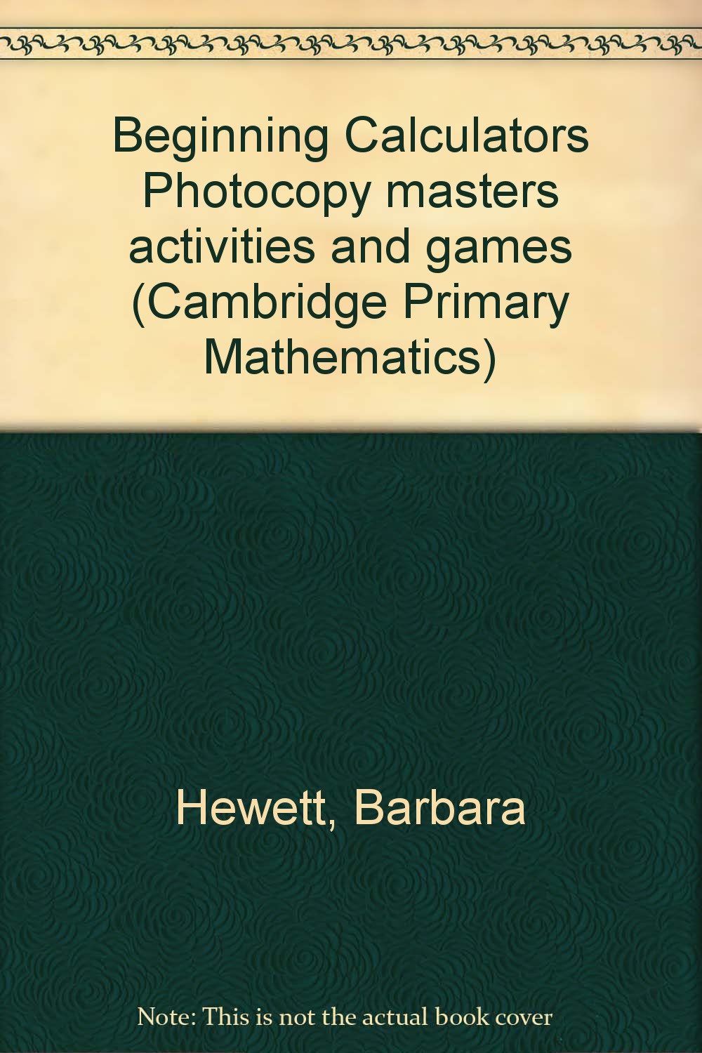 Buy Beginning Calculators Photocopy masters activities and games ...
