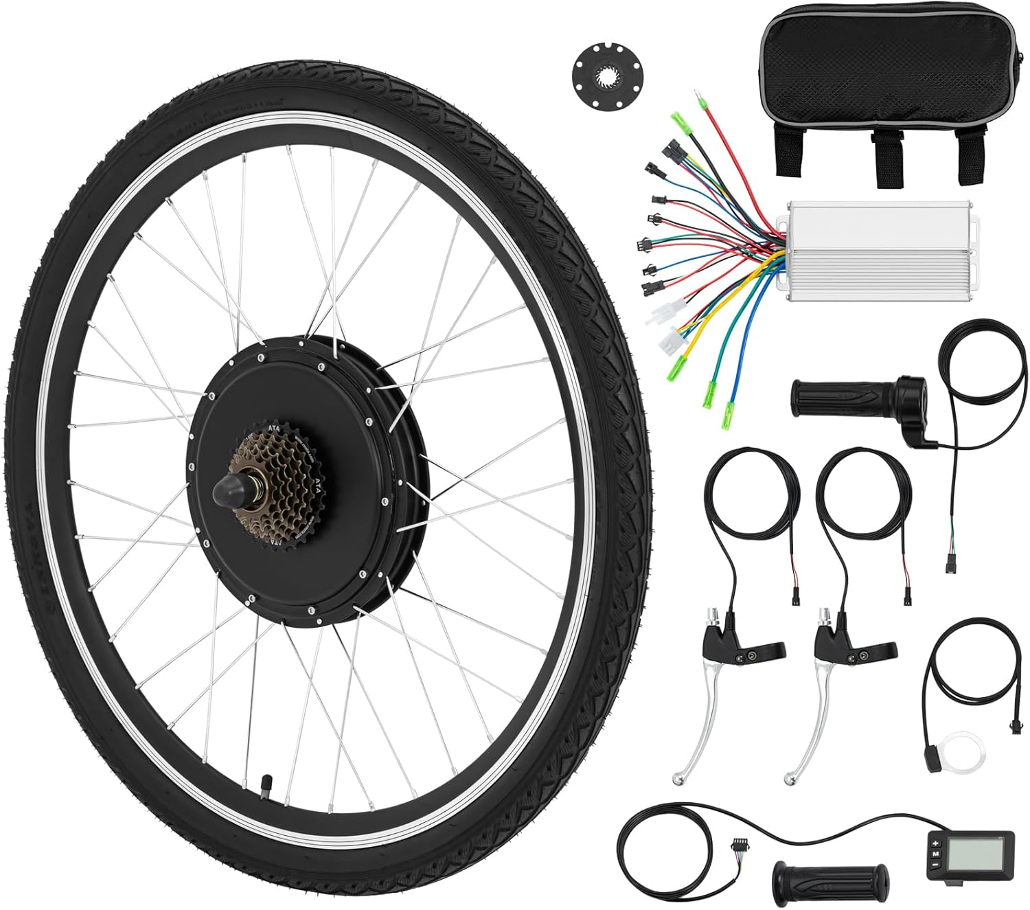 MSW Electric Bike Conversion Kit to Pedelec - rear wheel - 28" - up to ...