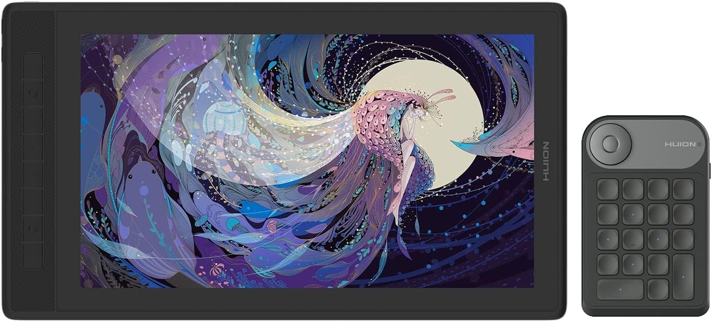 Amazon.com: HUION KAMVAS Pro 16 2.5K QHD Drawing Tablet with Screen ...