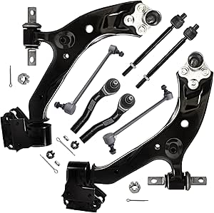 Amazon.com: Detroit Axle - 8pc Front End Control Arms Kit for 2015-2016 Honda CR-V, 2 Lower ...