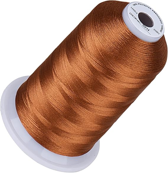 Amazon.com: Simthread 5500Yds Embroidery Thread, 5000M High-Yardage ...