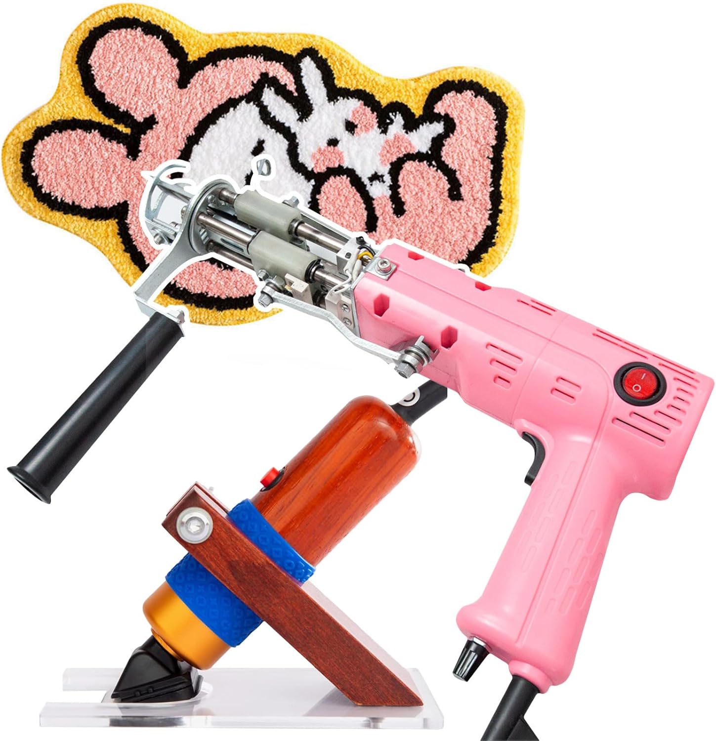 2023 Rug Tufting Gun & Carpet Trimmer Kit - Complete Set with Tufting ...