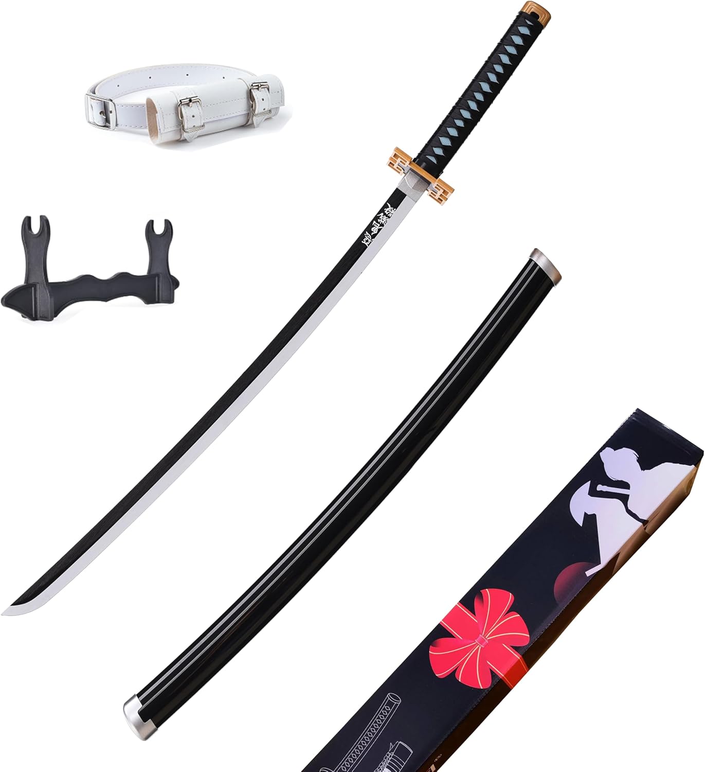 Amazon.com: JIHPEN sword.New! Katana Sword. About 41 in. with Display ...