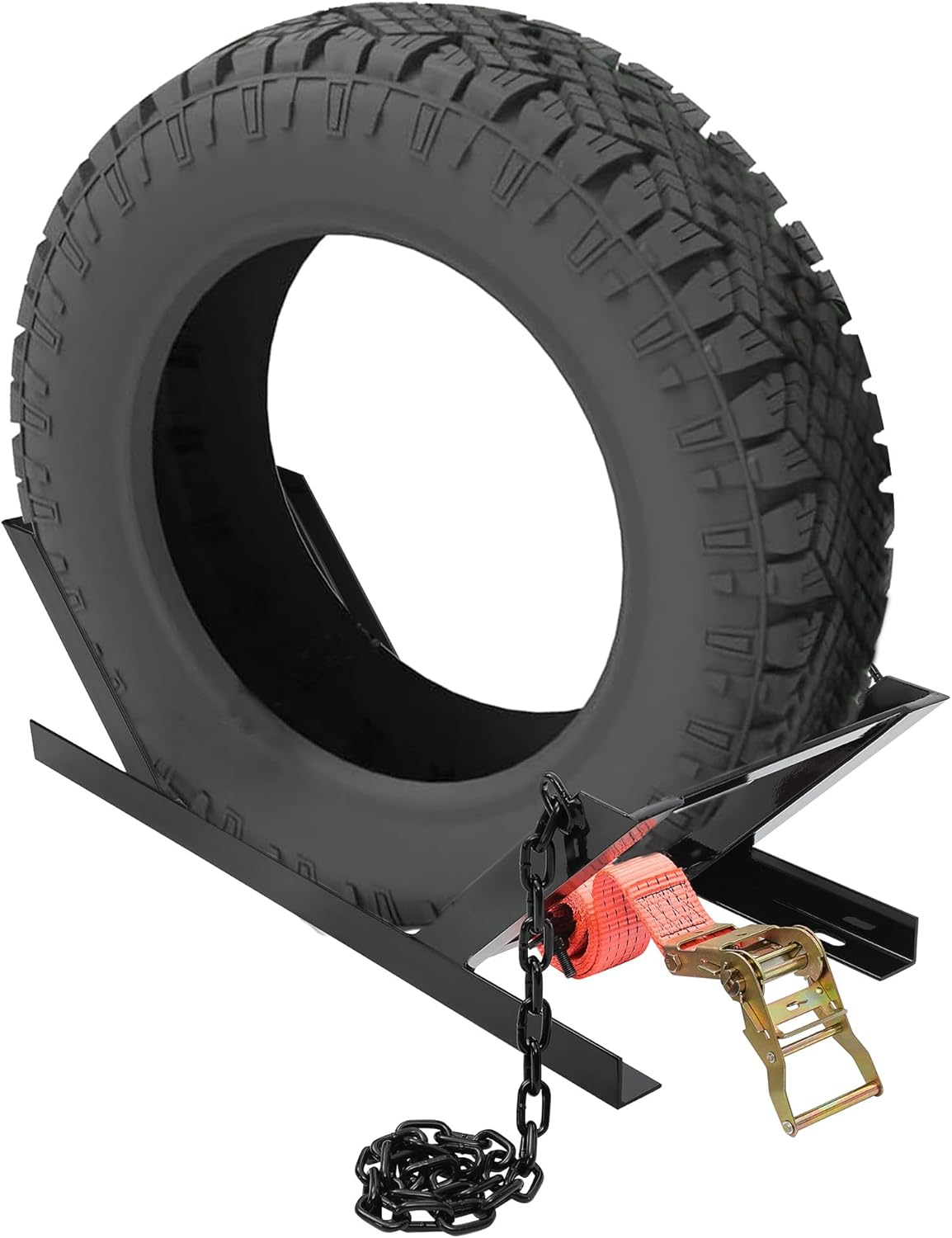 Amazon.com: HECASA Universal Semi-Truck Spare Tire Carrier with Ratchet ...