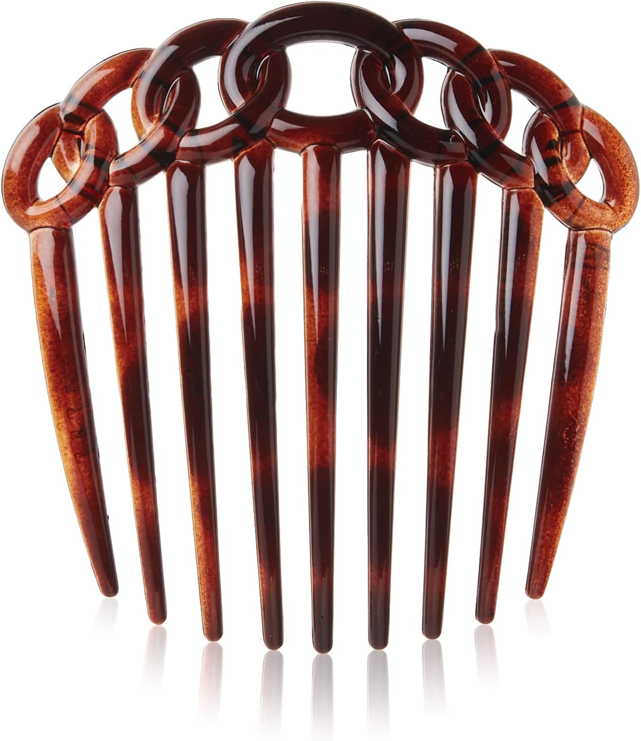 Amazon.com : Caravan Tortoise Set Of 3 Shell Comb, French Full : Hair ...