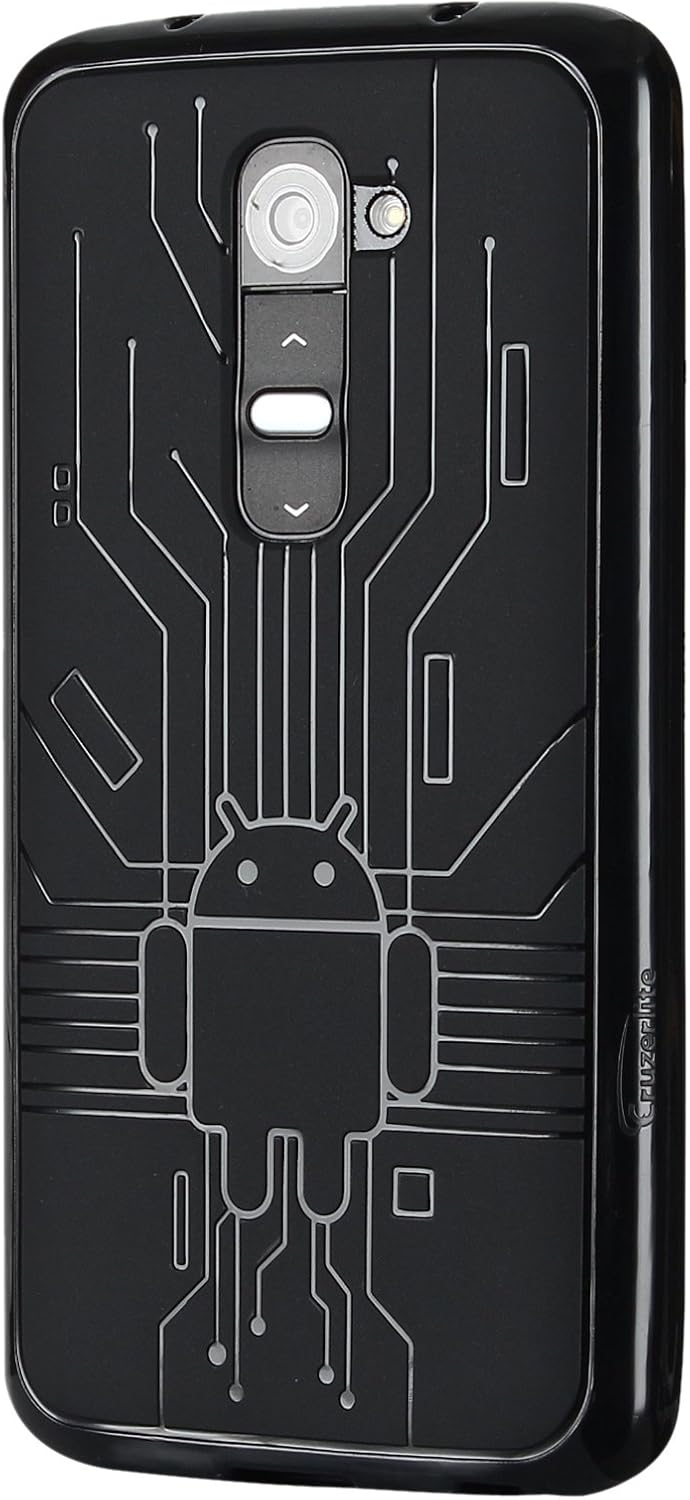 Amazon.co.jp: Cruzerlite Bugdroid Circuit Case for G2 L-01F(ブラック) LG2ST ...