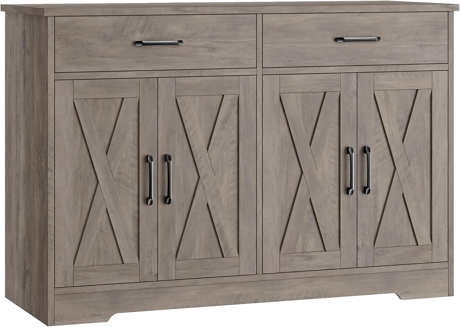 Amazon.com - HOSTACK Buffet Cabinet with Storage, 47.2" Kitchen Sideboard Buffet with Drawers ...