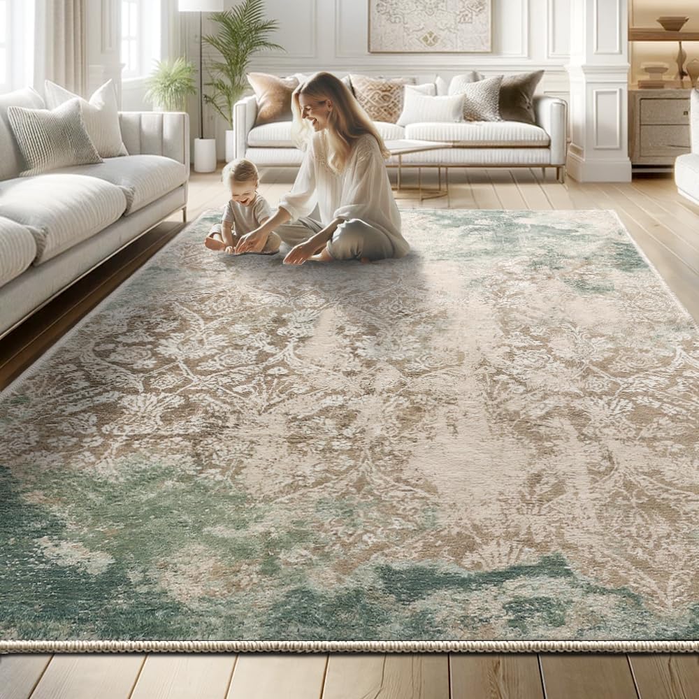 Amazon.com: H.VERSAILTEX Boho Rug Area Rugs for Bedroom Throw Rugs for ...