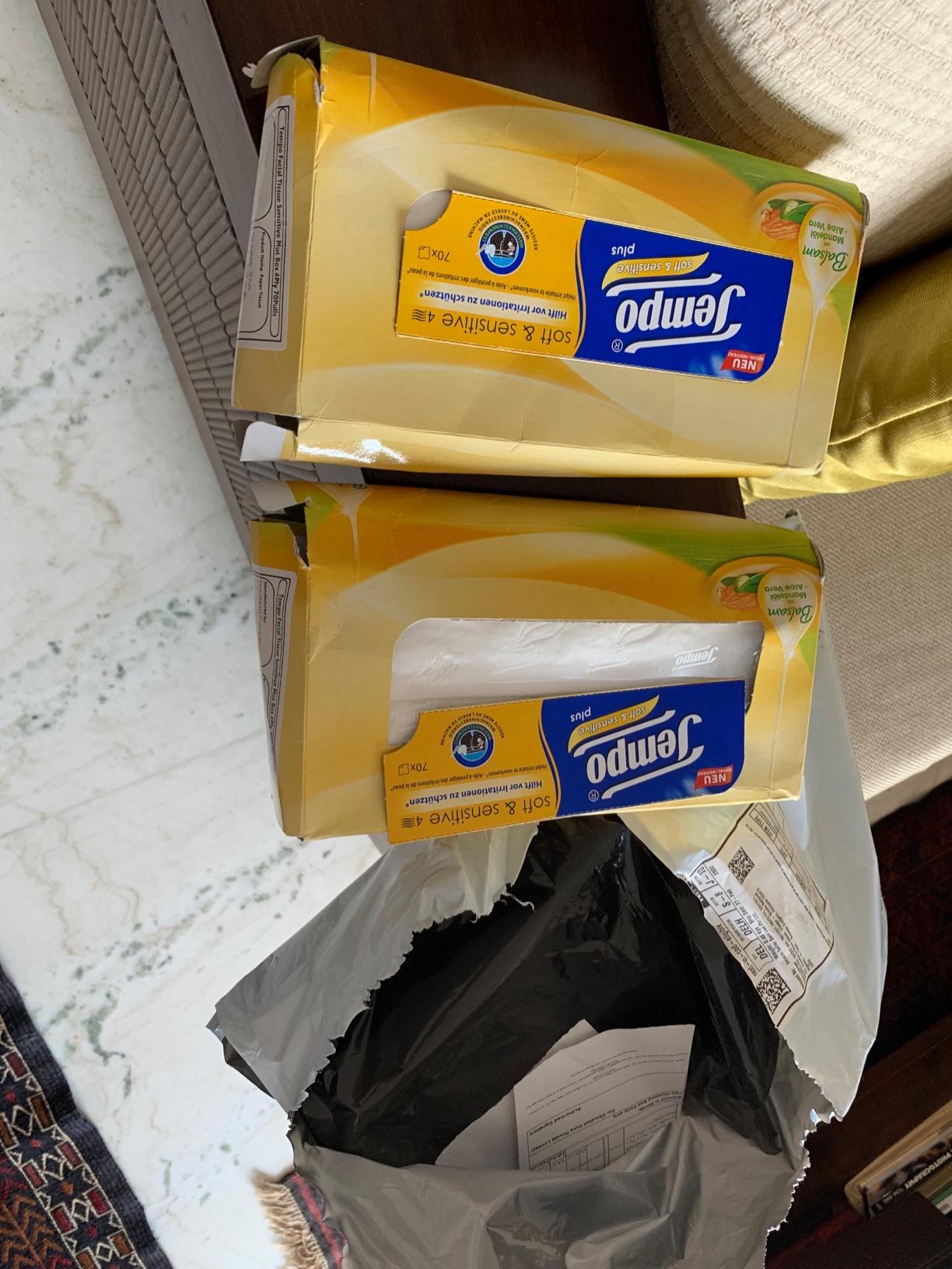 Tempo Facial Tissue Soft And Sensitive Box 4 Ply - 70 Pulls : Amazon.in ...