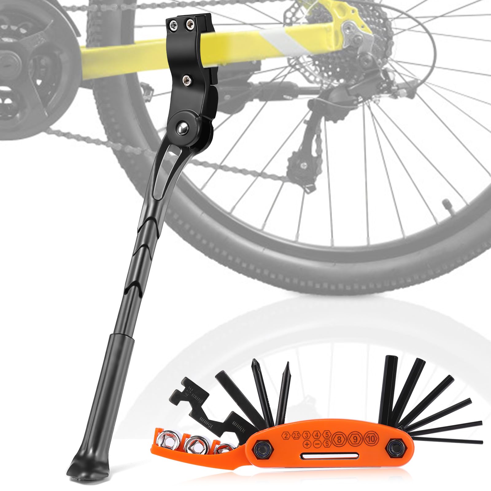 Amazon.com : Bike Kickstand, Kickstand for Adult Bike, with ...