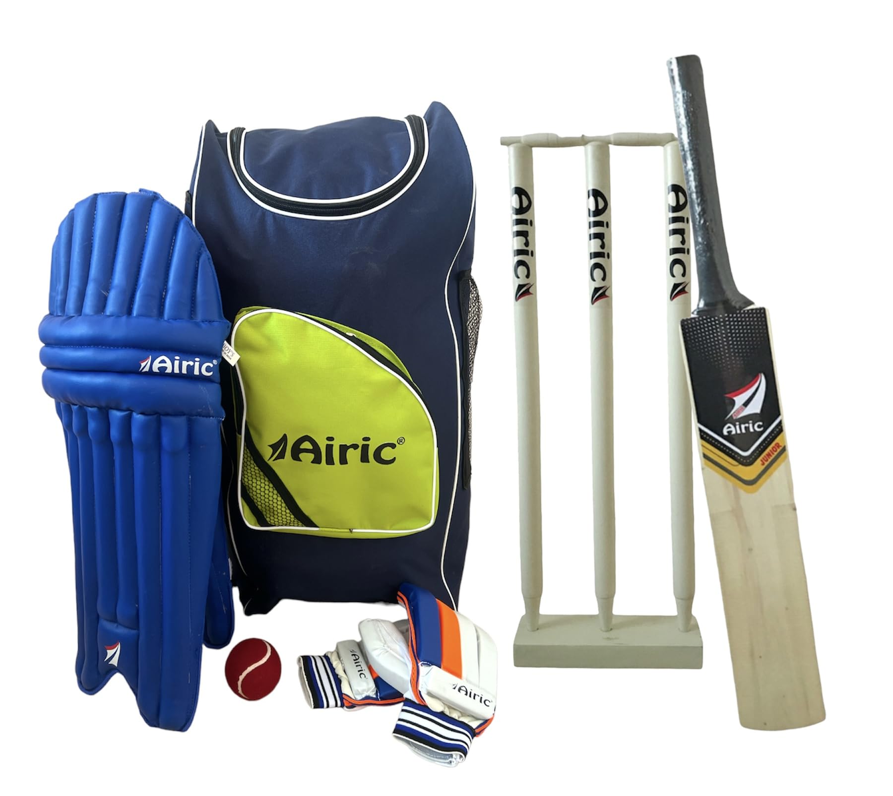 Buy Airic Dashing Popular Willow Cricket Complete Set Cricket Kit (3 ...