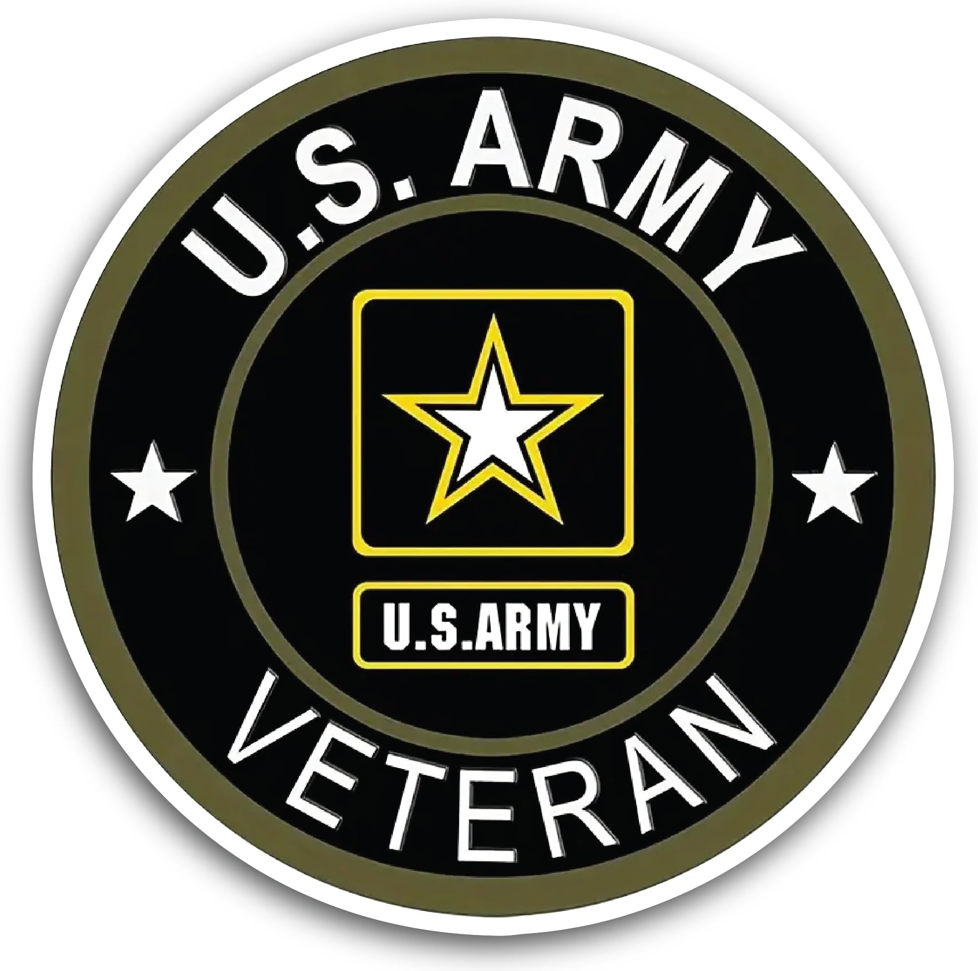 Amazon.com - Veteran Pins U.S. ARMY VETERAN Waterproof Vinyl Window ...
