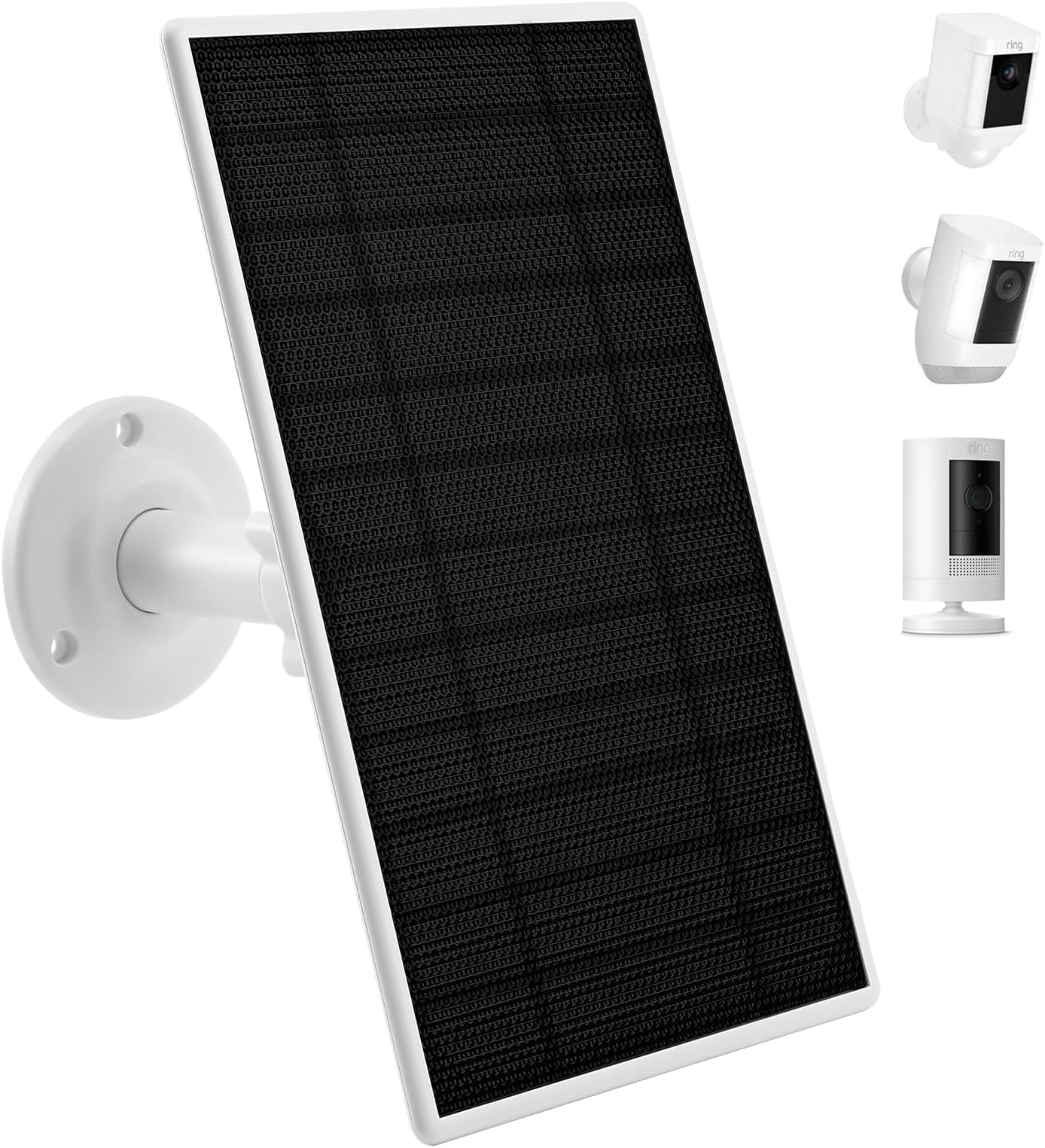 Amazon.com: Camera Solar Panel Charger, Compatible with Ring Spotlight ...