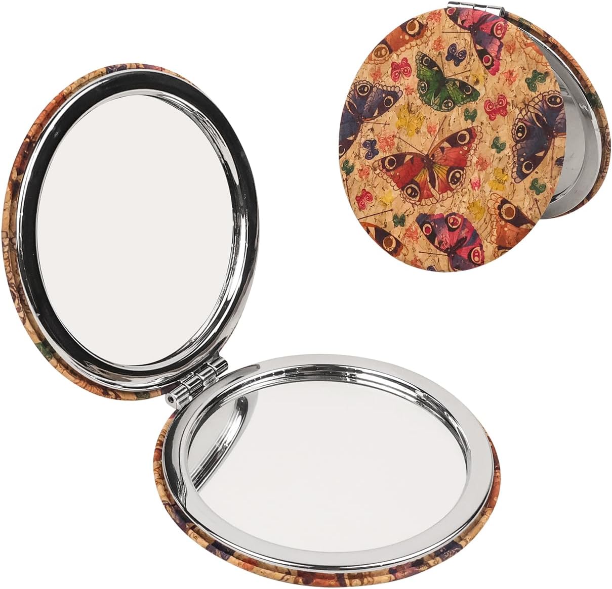 Amazon.com: Inkiscript Double-Sided Compact Travel Mirror - Small ...