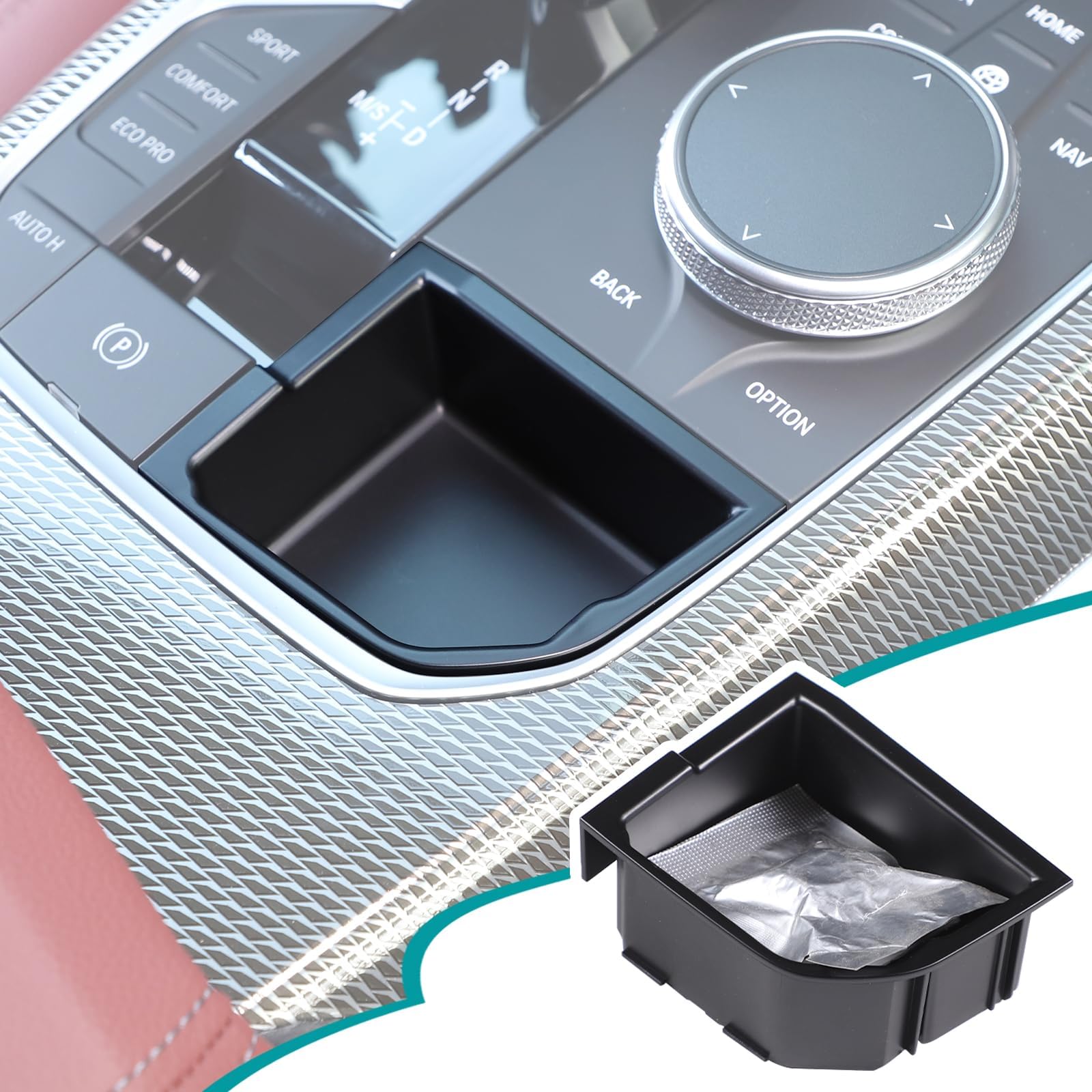 Amazon.com: jucndput Car Hidden Storage Box for BMW X3 X4 Accessories ...