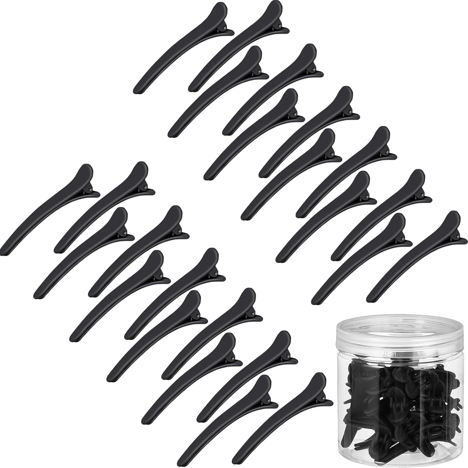 Amazon.com : Geosar 24 Pcs Hair Sectioning Clips, Duck Billed ...