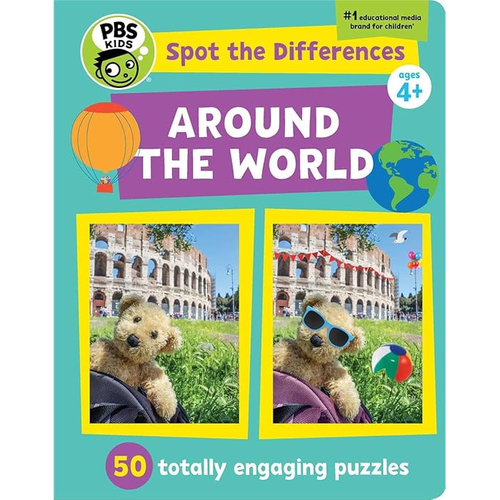 Buy Spot the Differences: Around the World: 50 Totally Engaging Puzzles ...