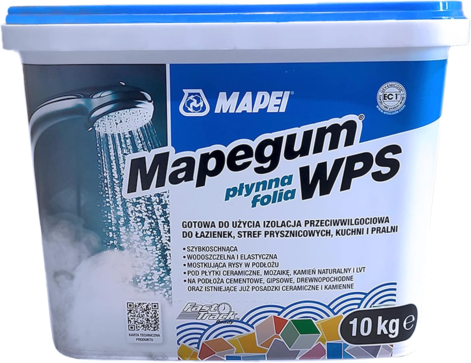 Mapei MAPEGUM WPS Fast Drying Tanking Membrane 10 KG - Mapei 124810 ...