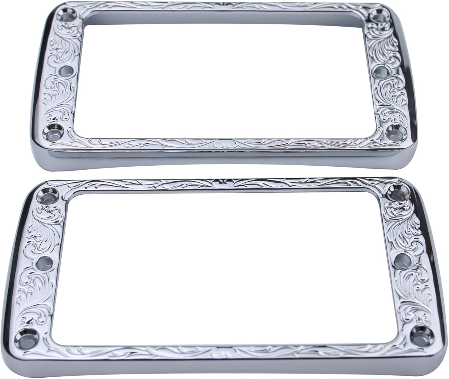 Amazon.com: Guyker Curved Bottom Metal Humbucker Pickup Mounting Ring ...